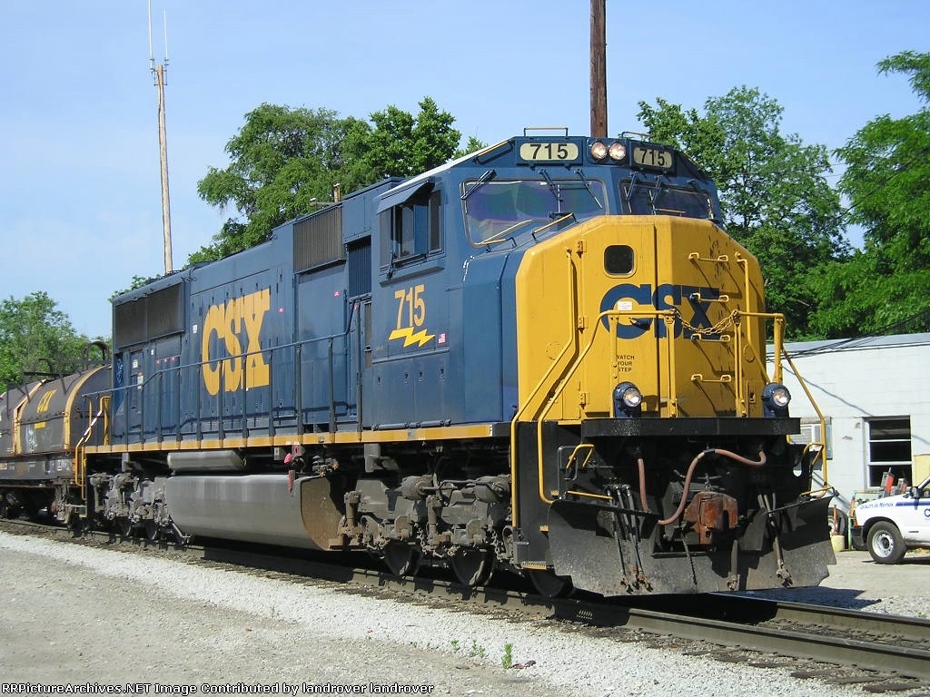 CSXT 715 On CSX K 514 Eastbound